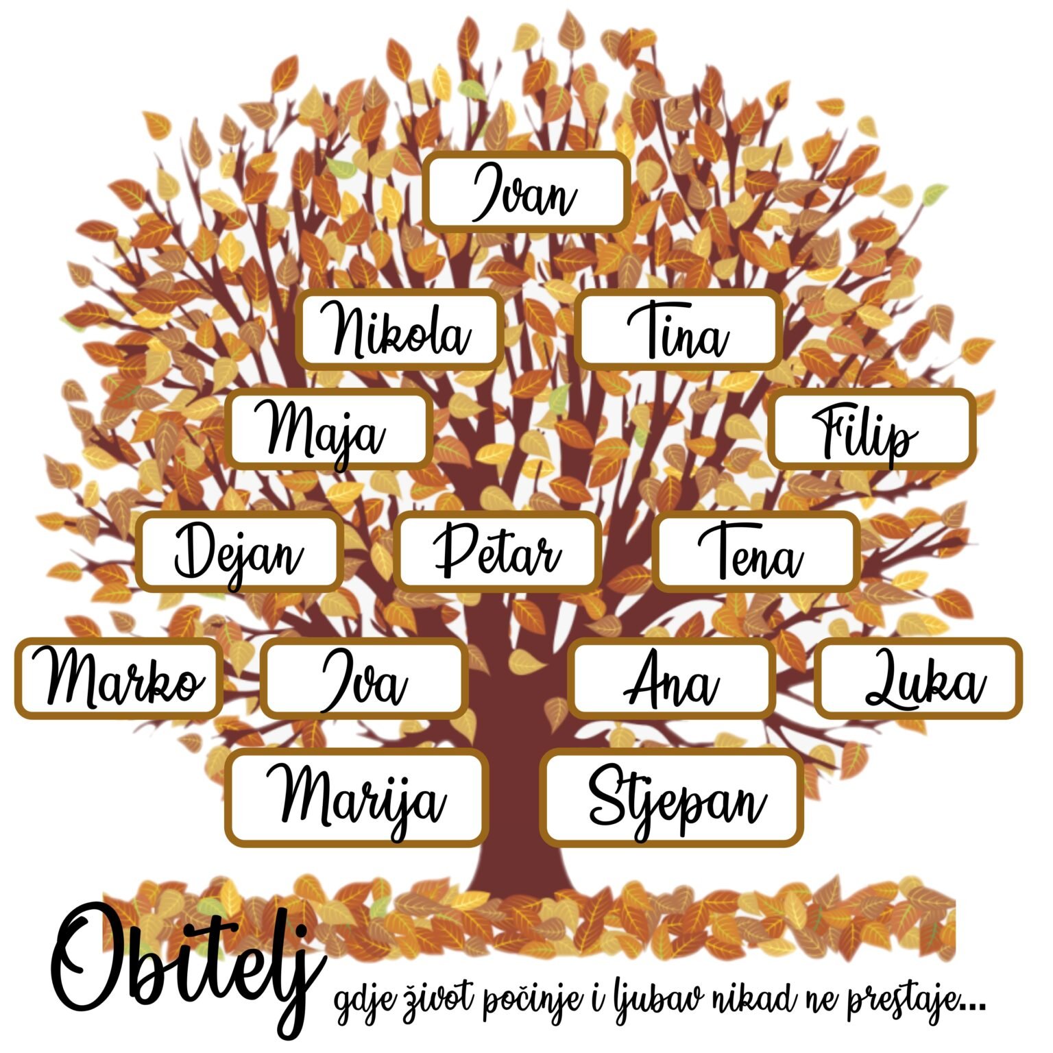 Obiteljsko stablo - Donum