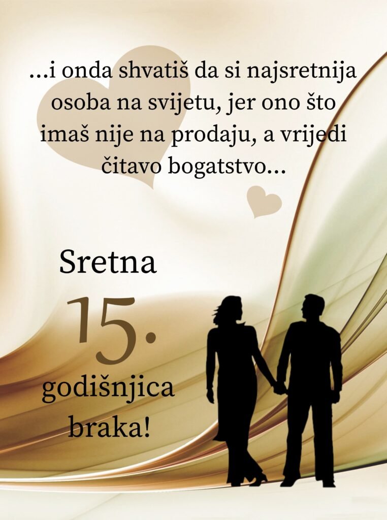 Sretna godišnjica braka 15 - Donum